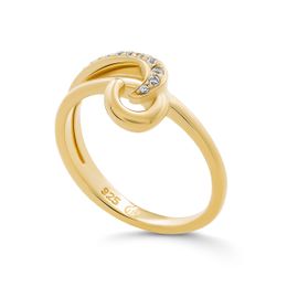 Orphelia 'Ida' Damen-Ring aus 925er Sterlingsilber &ndash; Gold ZR-7521/G