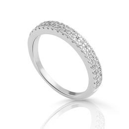 Orphelia &bdquo;Glam&ldquo; Damen-Ring aus 925er Sterlingsilber &ndash; Silber ZR-7536