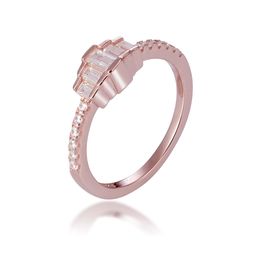 Orphelia Damen-Ring Sterling-Silber 925, Ros&eacute;, ZR-7443