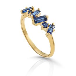 Orphelia &bdquo;Novel&ldquo; Damen-Ring aus 925er Sterlingsilber &ndash; Gold ZR-7534