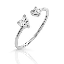 Orphelia &bdquo;Dazzle&ldquo; Damen-Ring aus 925er Sterlingsilber &ndash; Silber ZR-7533