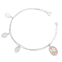 Orphelia 'Jarina' Damen-Armband aus 925er Sterlingsilber &ndash; Silber/Ros&eacute; ZA-7165