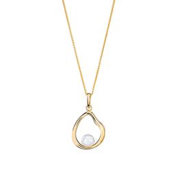 Orphelia 'Baptiste' Damen Halskette aus 925er Sterling Silber mit Anh&auml;nger - Gold ZH-7507/G