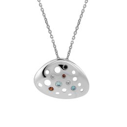 Orphelia Damen-Anh&auml;nger Sterling-Silber 925 mit Kette &ndash; Silber ZH-4480