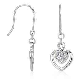 Orphelia Damen-Ohrh&auml;nger aus 925er Sterlingsilber &ndash; Silber ZO-5120