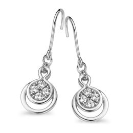 Orphelia Damen-Ohrh&auml;nger aus 925er Sterlingsilber &ndash; Silber ZO-5119