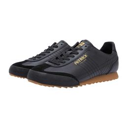 Patrick - "Villan" Sneaker f&uuml;r Herren, Leder (Schwarz)