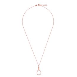 Orphelia 'Aava' Damenkette mit Anh&auml;nger aus 925er Sterlingsilber, Ros&eacute;, ZH-7421