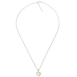Orphelia 'Debby' Damen-Kette mit Anh&auml;nger aus 925er Sterlingsilber, Silber/Ros&eacute;, ZH-7289/RG