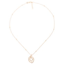 Orphelia 'Celine' Damenkette mit Anh&auml;nger aus 925er Sterlingsilber - Ros&eacute; ZH-7114/RG