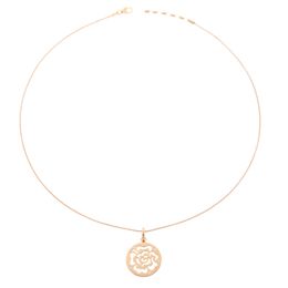 Orphelia 'Fiore' Damenkette mit Anh&auml;nger aus 925er Sterlingsilber, Ros&eacute;, ZH-7079/1