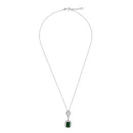 Orphelia 'Enora' Damenkette mit Anh&auml;nger aus 925er Sterlingsilber &ndash; Silber ZH-7426/EM
