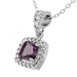 Orphelia 'Faustine' Damenkette mit Anh&auml;nger aus 925er Sterlingsilber &ndash; Silber ZH-7199/LA