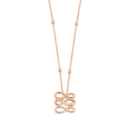 Orphelia Damen-Kette aus 925er Sterlingsilber mit Anh&auml;nger &ndash; Ros&eacute; ZH-7123/RG