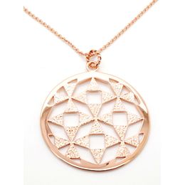 Orphelia Damen-Kette aus 925er Sterlingsilber mit Anh&auml;nger &ndash; Ros&eacute; ZH-6037/1