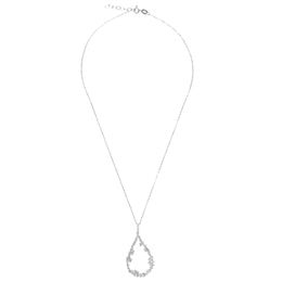 Orphelia Damen-Kette aus 925er Sterlingsilber mit Anh&auml;nger &ndash; Silber ZH-7424