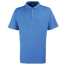 Premier - Poloshirt Mit Stollen f&uuml;r Herren (K&ouml;nigsblau)