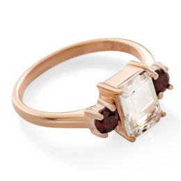 Orphelia 'Fira' Damen-Ring aus 925er Sterlingsilber &ndash; Ros&eacute; ZR-7571/RG