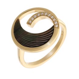 Orphelia Damen-Ring Sterling-Silber 925 &ndash; Gold zr-7371