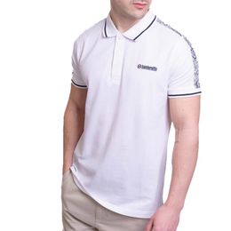 Lambretta - "SS24" Poloshirt verklebt f&uuml;r Herren (Wei&szlig;)