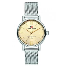 River Woods Wisconsin Silber Damen Armbanduhr RW340035