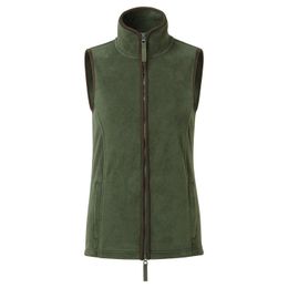 Premier Womens/Ladies Artisan Fleece-Weste (Moosgr&uuml;n/Braun)