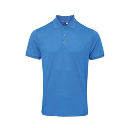 Premier Herren Coolchecker Plus Pique Polo T-Shirt (Saphir-Blau)