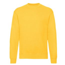 Fruit of the Loom Herren Klassik Drop Schulter Sweatshirt (Sonnenblume)