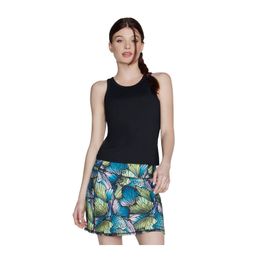 Skechers Performance GO WALK Shelf Bra Tank Nylon Damen Schwarz Tanktops
