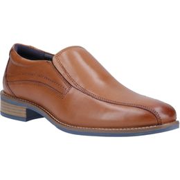 Hush Puppies Donovan Leder Herren Slip-On Schuhe in Tan