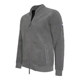 Cappuccino Italia Weste f&uuml;r Herren. Die Weste ist aus hochwertigem Polyester gefertigt und hat eine normale Passform. Marke: Cappuccino ItaliaModellname: Sherpa FleeceKategorie: HerrenwesteMaterialien: PolyesterFarbe: anthrazitgrau