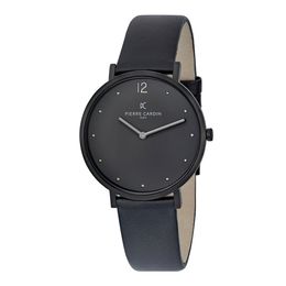 Pierre Cardin Belleville Simplicity Schwarz Unisex Armbanduhr CBV.1021