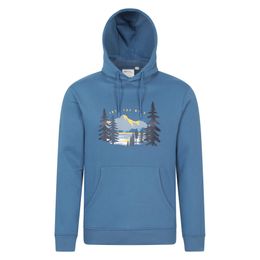 Mountain Warehouse - "Into The Wild" Kapuzenpullover f&uuml;r Herren (Blau)