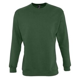 SOLS - "New Supreme" Sweatshirt f&uuml;r Herren/Damen Unisex (Flaschengr&uuml;n)