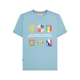 Lambretta - "Heritage SS26" T-Shirt f&uuml;r Herren (Himmelblau)