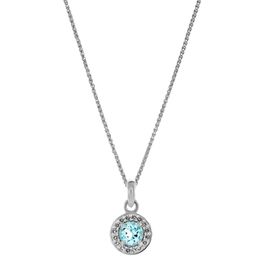 Orphelia 'Bristol' Damen-Anh&auml;nger aus 925er Sterlingsilber mit Kette &ndash; Silber ZH-7579/B