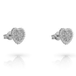 Orphelia 'Elite' Damen Ohrstecker aus 925er Sterlingsilber - Silber ZO-7566