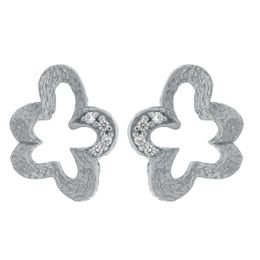 Orphelia 'Malenia' Ohrstecker f&uuml;r Damen aus 925er Sterlingsilber - Silber ZO-7077