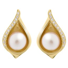 Orphelia 'Sophia' Ohrstecker f&uuml;r Damen, 925 Sterlingsilber, Gold ZO-7234/G