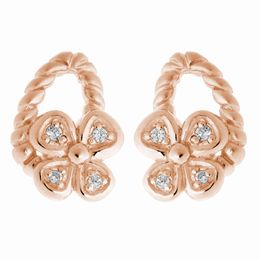 Orphelia Ohrstecker f&uuml;r Damen, 925 Sterlingsilber, Ros&eacute;, ZO-6020/1