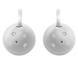 Orphelia 'Linn' Damen 925 Sterling Silber Set: Kettenanh&auml;nger + Ohrringe - Silber SET-7130