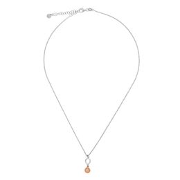 Orphelia 'Maite' Damen Kette aus 925 Sterling Silber mit Anh&auml;nger - Silber/Ros&eacute; ZK-7376
