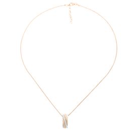 Orphelia 'Joline' Damen-Kette mit Anh&auml;nger aus 925er Sterlingsilber, Silber/Ros&eacute;, ZH-7118