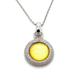 Orphelia Damen-Kette aus 925er Sterlingsilber mit Anh&auml;nger &ndash; Silber ZH-6041/2