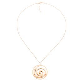 Orphelia Damen-Kette aus 925er Sterlingsilber mit Anh&auml;nger, Silber/Ros&eacute;, ZH-6010