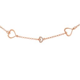 Orphelia 'Alfina' Damen-Armband aus 925er Sterlingsilber &ndash; Ros&eacute; ZA-7383