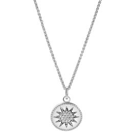 Orphelia &bdquo;Shine&ldquo; Damen-Anh&auml;nger aus 925er Sterlingsilber mit Kette &ndash; Silber ZH-7576