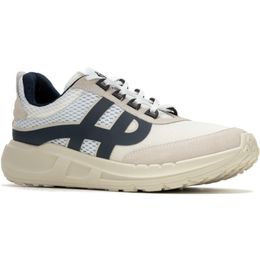 Hush Puppies Seventy8 Retro Runner Herren Sneaker Aus Wei&szlig;em Wildleder