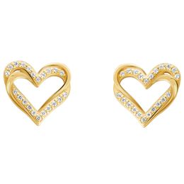 Orphelia 'Cecilia' Ohrstecker f&uuml;r Damen, 925 Sterlingsilber, Gold ZO-7584/G