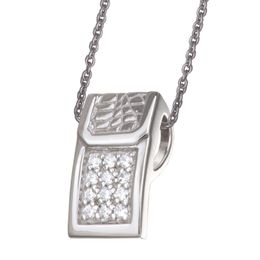 Orphelia Damen-Kette aus 925er Sterlingsilber mit Anh&auml;nger &ndash; Silber ZH-4562